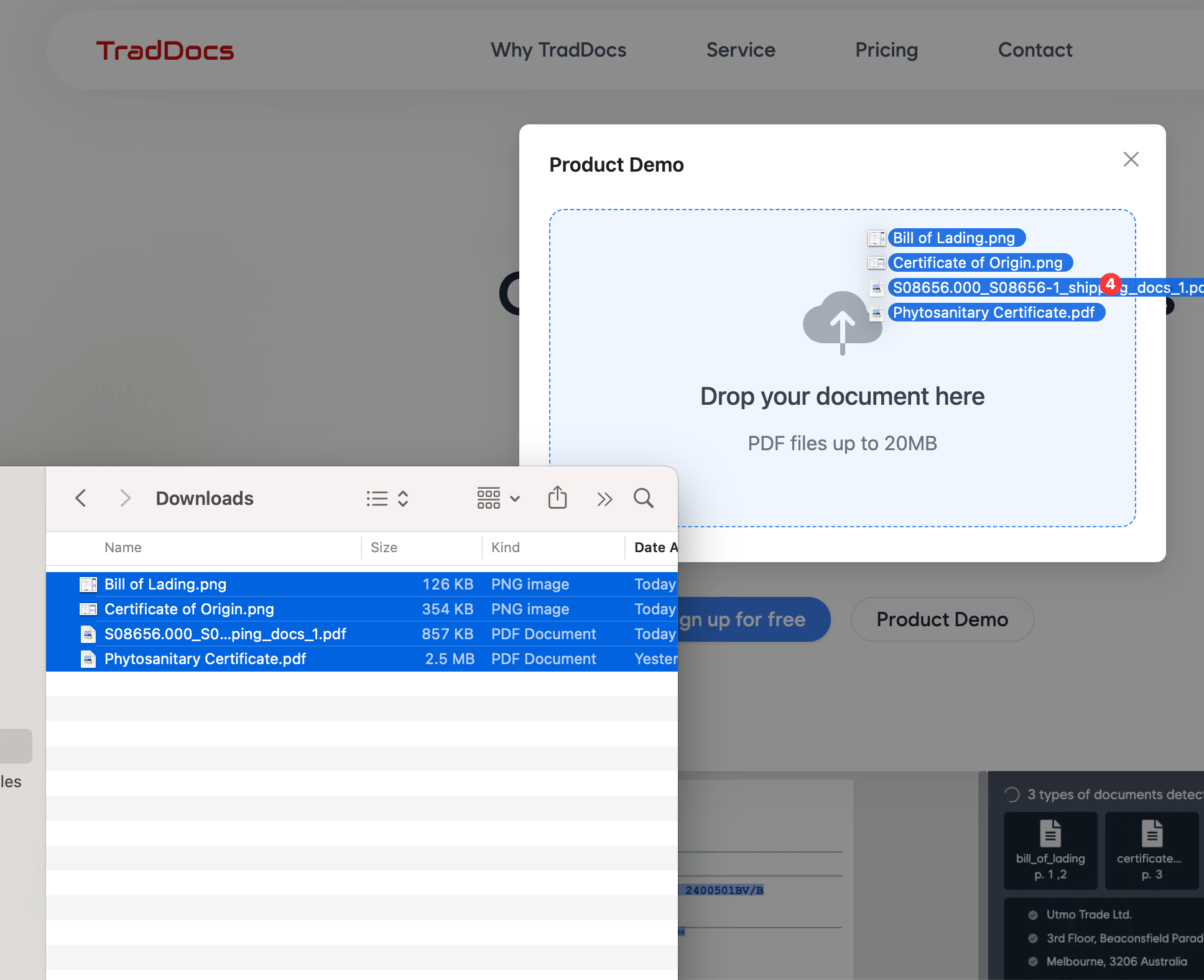 TradDocs - AI-Powered Trade Document Management Software